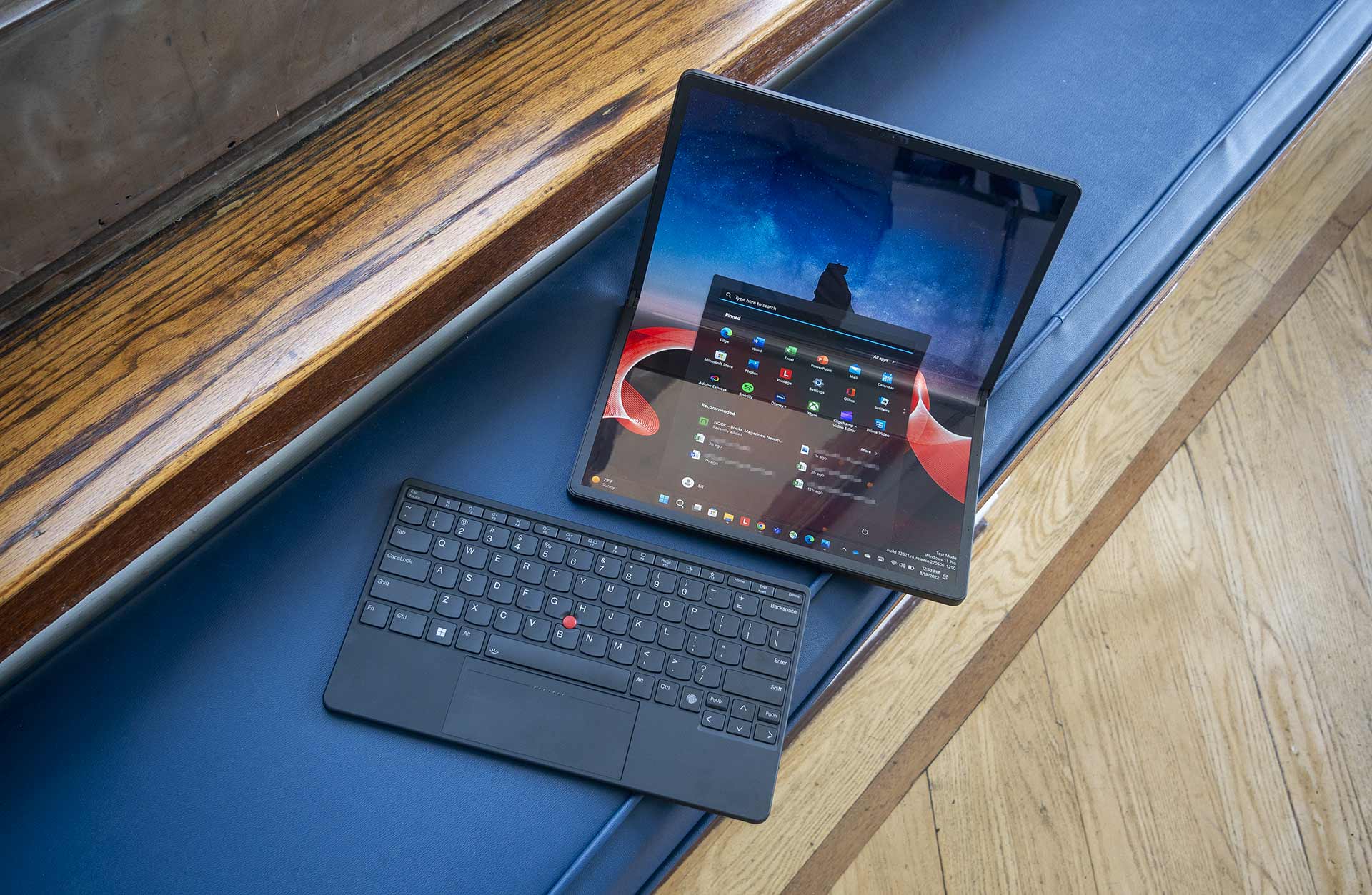 The new Lenovo ThinkPad X1 Fold (2022) is Awesome - Book of Adam Z