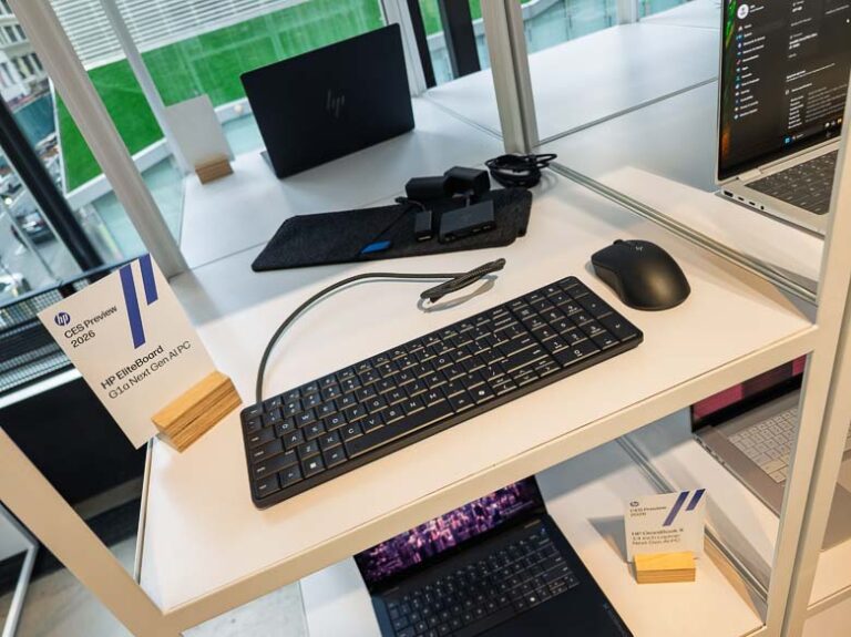 CES: The HP EliteBoard G1a Next Gen AI PC is an old idea resurrected ...